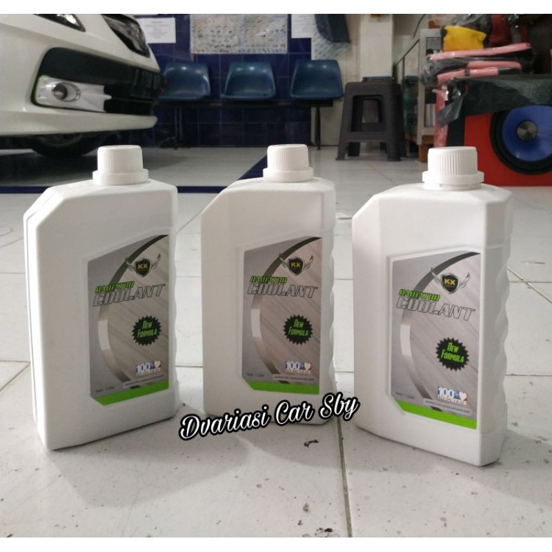 Jual Air Radiator Coolant Mobil Motor Merk KX Coolant Warna Hijau ...