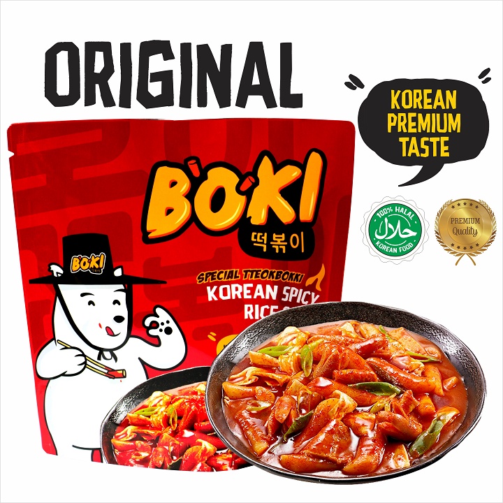 Jual BOKI ORIGINAL TTEOKBOKKI / TOPPOKI / TOKPOKI INSTAN HALAL | Shopee ...