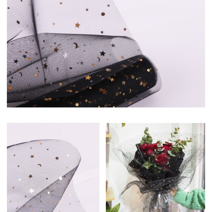 Jual Kain Tile Bunga Star Bintang Bulan / LOVE 48*50cm Perlembar/ Bahan ...