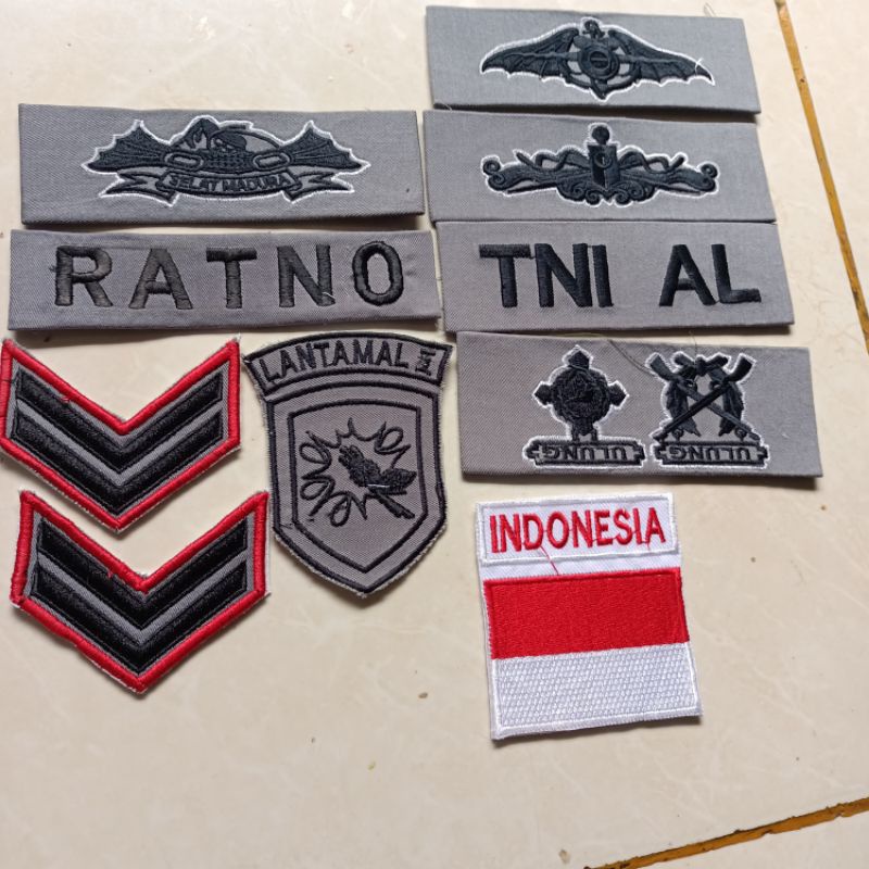 Jual ATRIBUT TNI AL /KRI /PER AITEM/SATUAN | Shopee Indonesia