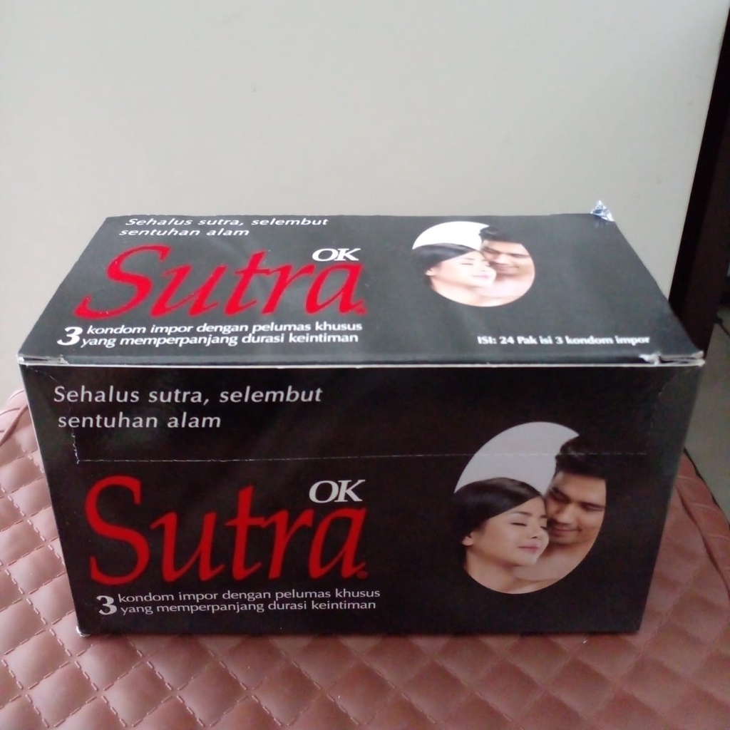 Jual Kondom Sutra '3 Hitam (1 Box = 24 pcs) | Shopee Indonesia