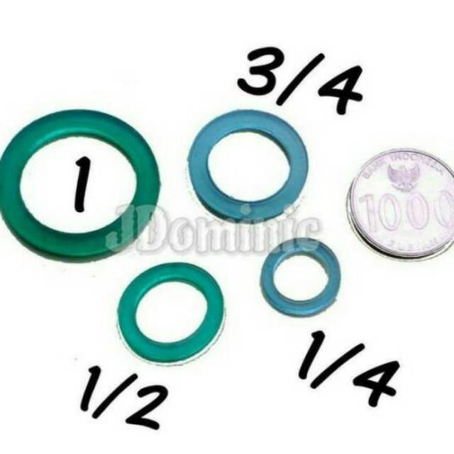 Jual o-ring 3/4 o ring oring - karet getah seal sil sealer siler air ...