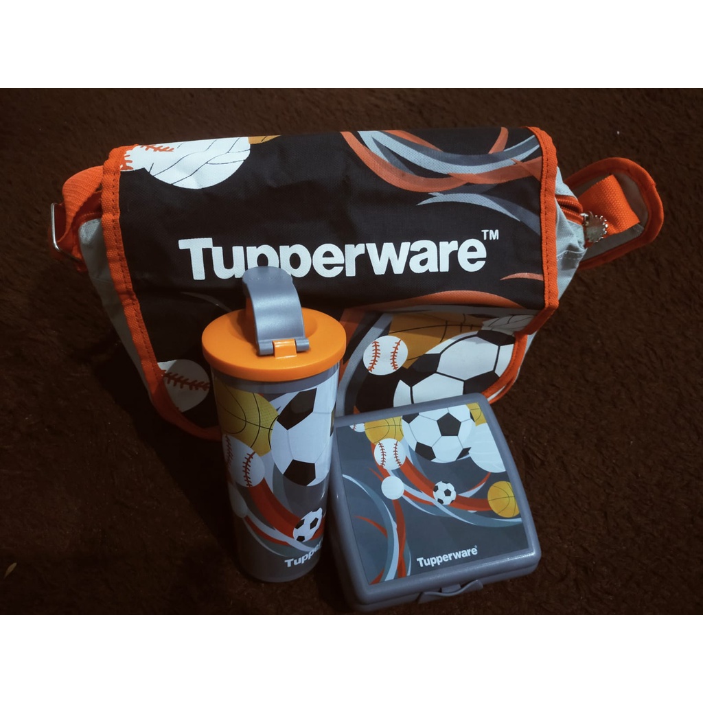 Jual Go Active Lunch Set Tupperware / Go active set tupperware | Shopee ...