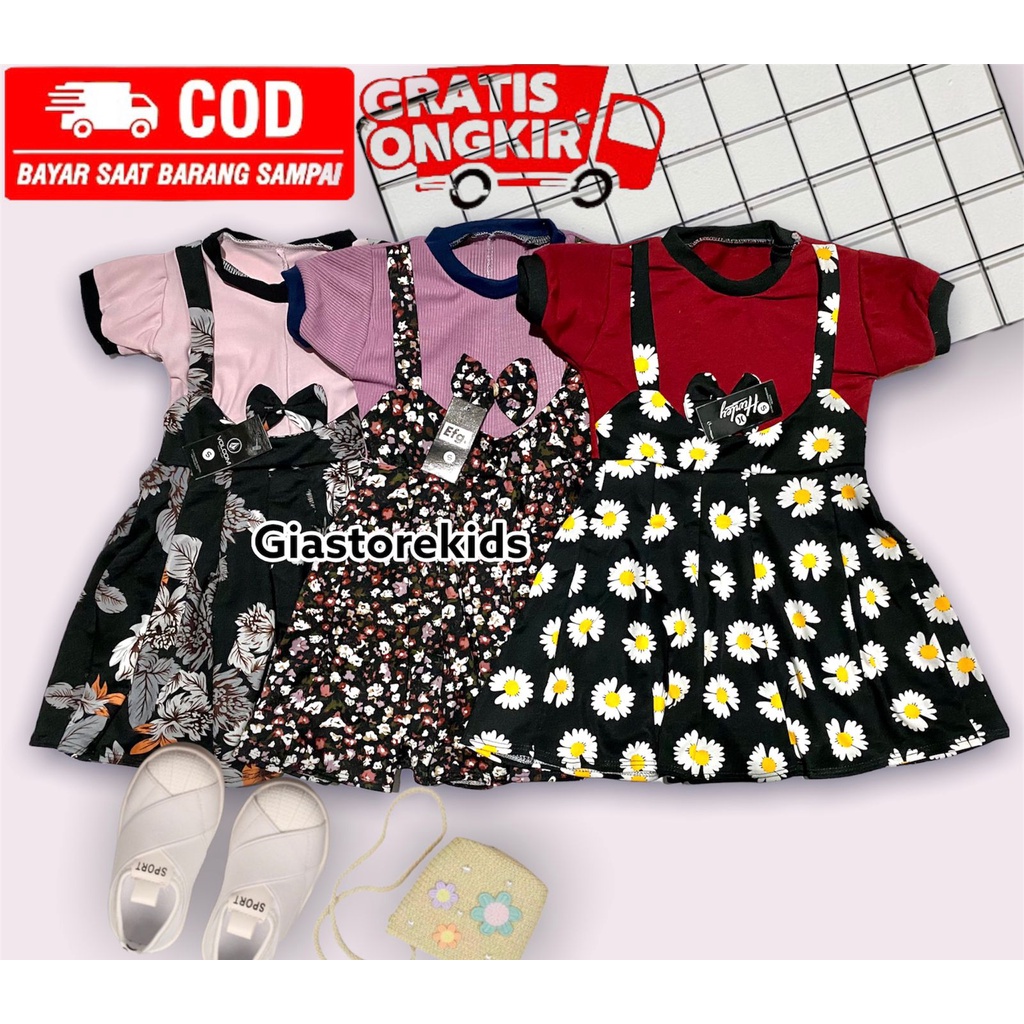 Jual Dress anak balita usia 1-3 tahun bisa cod dress balita kekinian ...