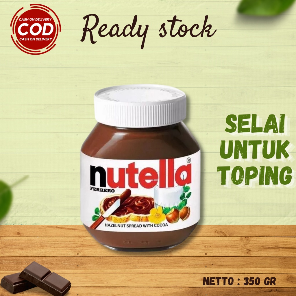 Jual Selai Nutella Choco Hazelnut 350gram | Shopee Indonesia