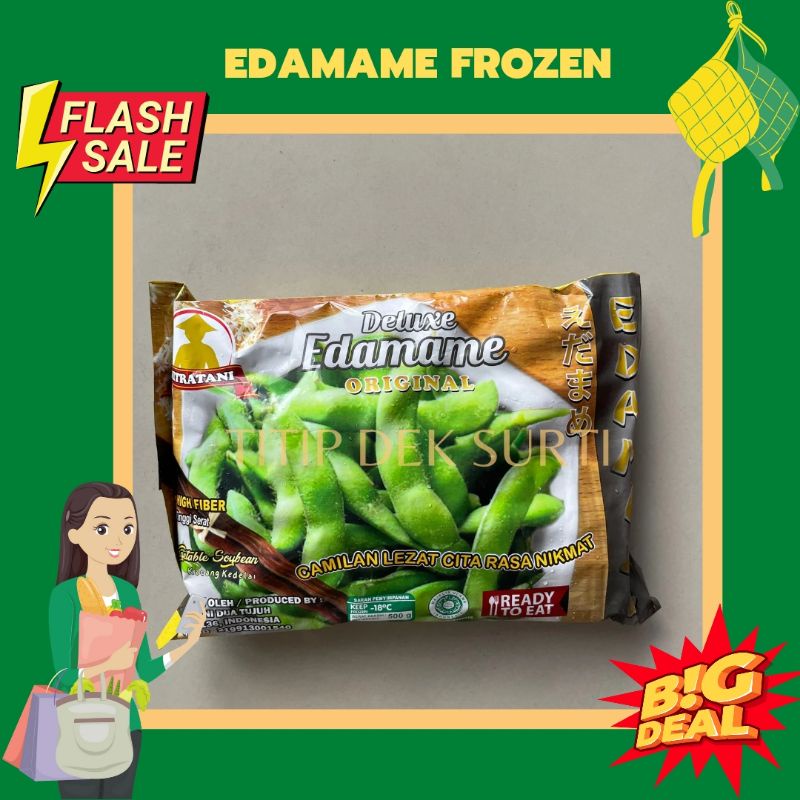 Jual Edamame Frozen Mitra Tani khas Jember 500gr | Shopee Indonesia