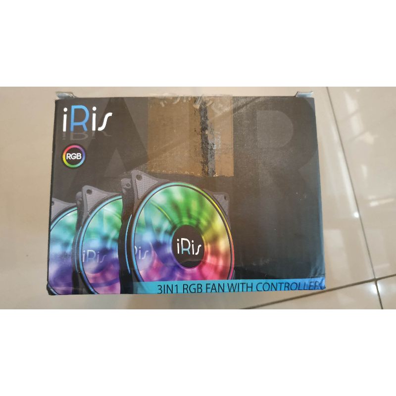 Jual iRis AIR V3 + Remote RGB ( 3 Fan ) | Shopee Indonesia