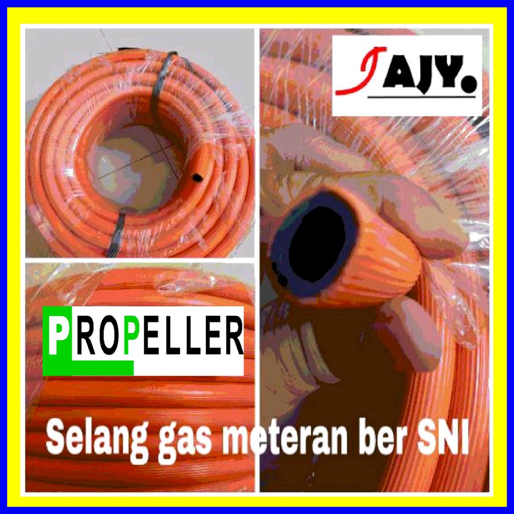 Jual SELANG GAS SNI ORANGE PROPELLER (1 PCS = 1 METER) | Shopee Indonesia