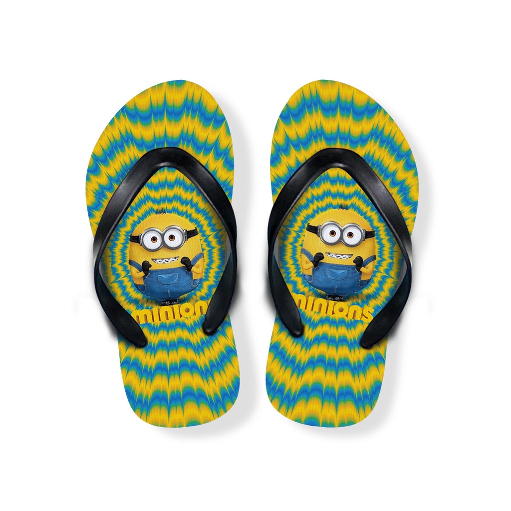 Jual Sandal Jepit Anak Laki Laki Minion Illusion | Shopee Indonesia