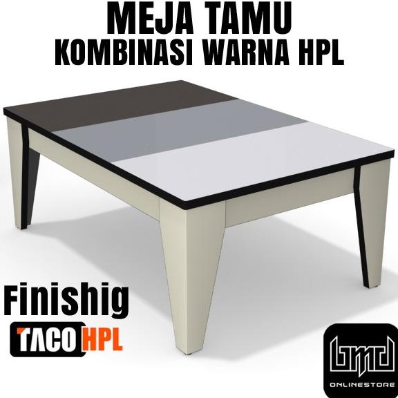 Jual Meja Tamu Custom Kombinasi Warna - Finishing Hpl Ukuran 60X90 Cm ...