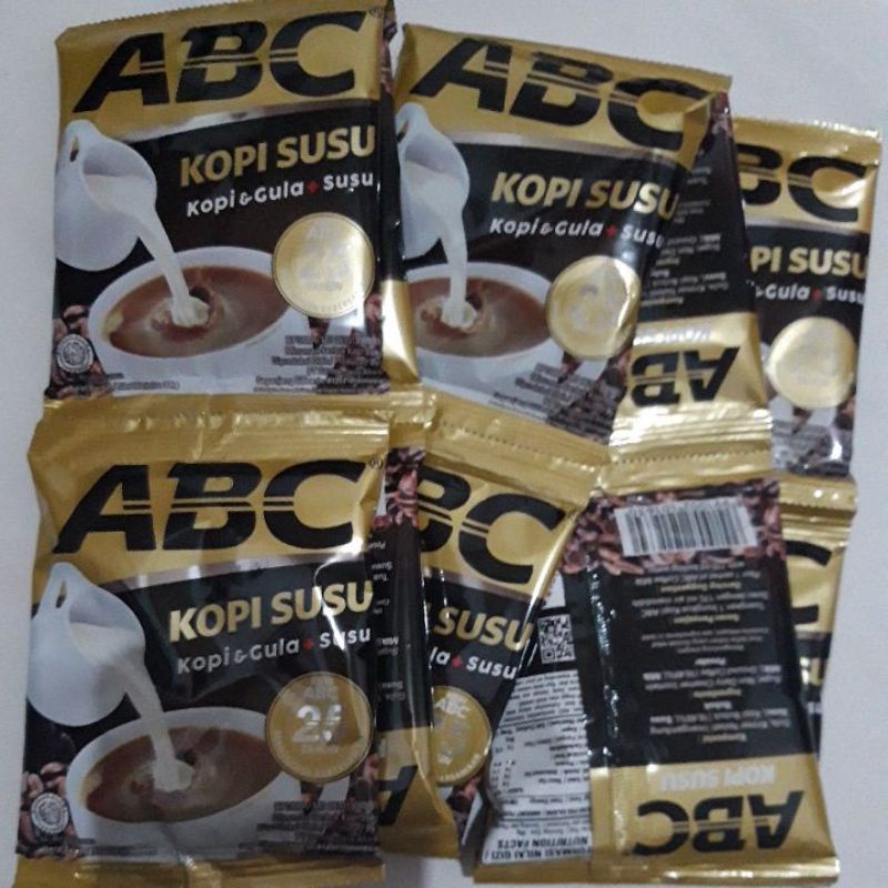 Jual kopi abc susu sachet 30 gr renceng (isi 10 pcs) | Shopee Indonesia