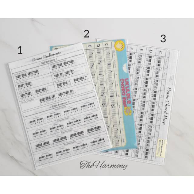 Jual Music Theory File Folder | Map Musikal Keren | Shopee Indonesia