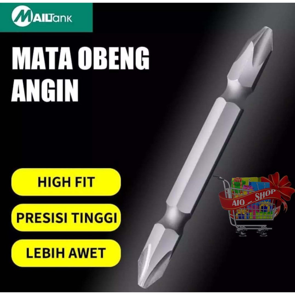 Jual AIO SHOP-Mata Obeng Angin Mata Bor Magnet Obeng Plus Screw Driver ...