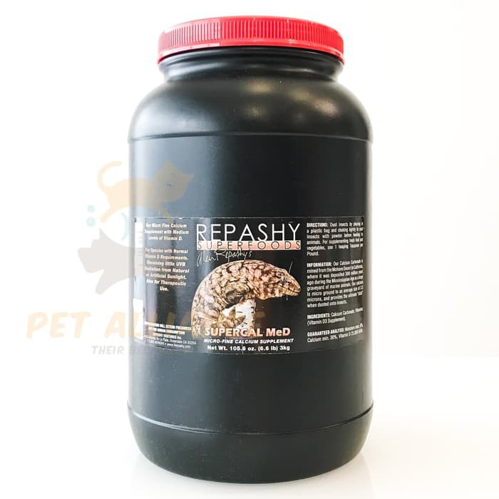 Jual REPASHY SUPERCAL MeD Calcium Supplement - Reptile Calcium ...