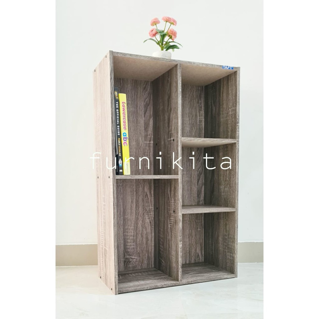Jual JTR - BOOK CASE LEMARI BUKU RAK BUKU SERBAGUNA | Shopee Indonesia