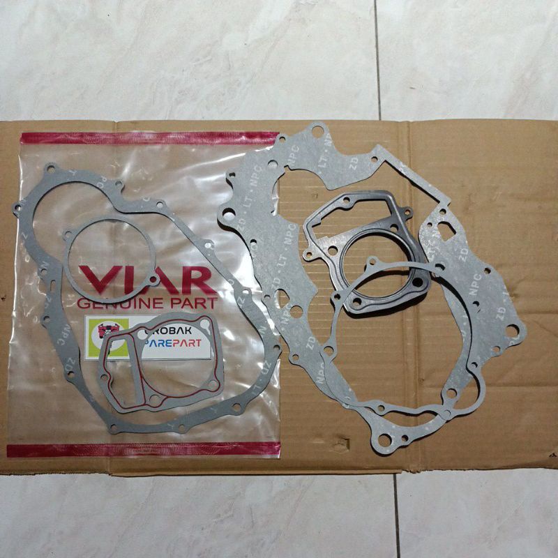 Jual Perpak Kit, Gasket Full Set Viar Cross X 200GT, Original | Shopee Indonesia