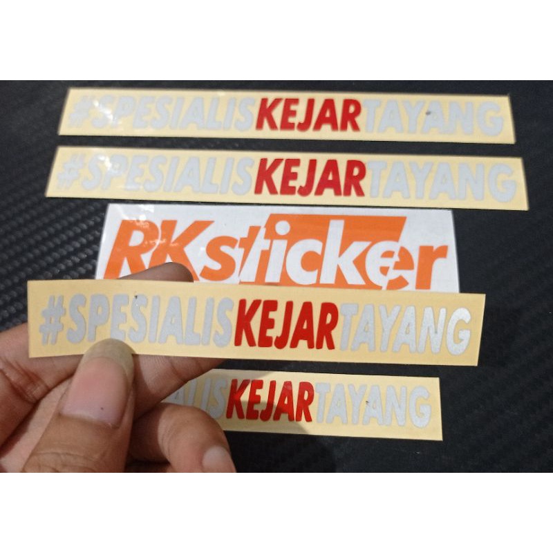 Jual Stiker Cutting #SPESIALISKEJARTAYANG sticker reflektive nyala ...