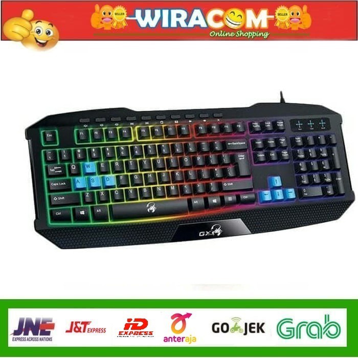 Jual Genius Scorpion K215 Water Resistant Gaming Keyboard | Shopee Indonesia