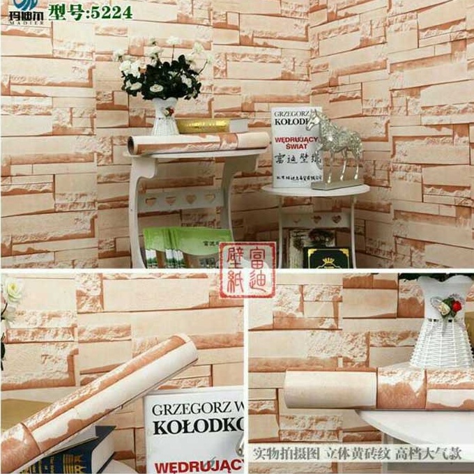 Jual Wallpaper Dinding 10 Meter Stiker Dinding Kamar Tidur Elegan Bagus ...