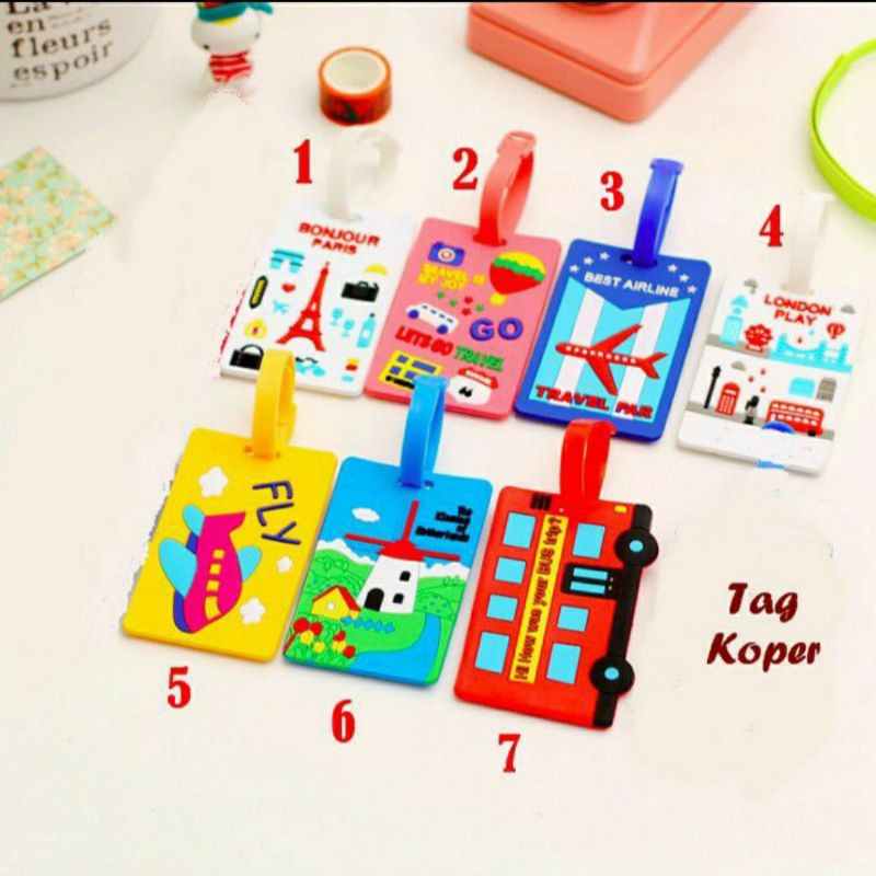 Jual Penanda Koper Agar Mudah Dikenali - Hang Tag Koper | Shopee Indonesia