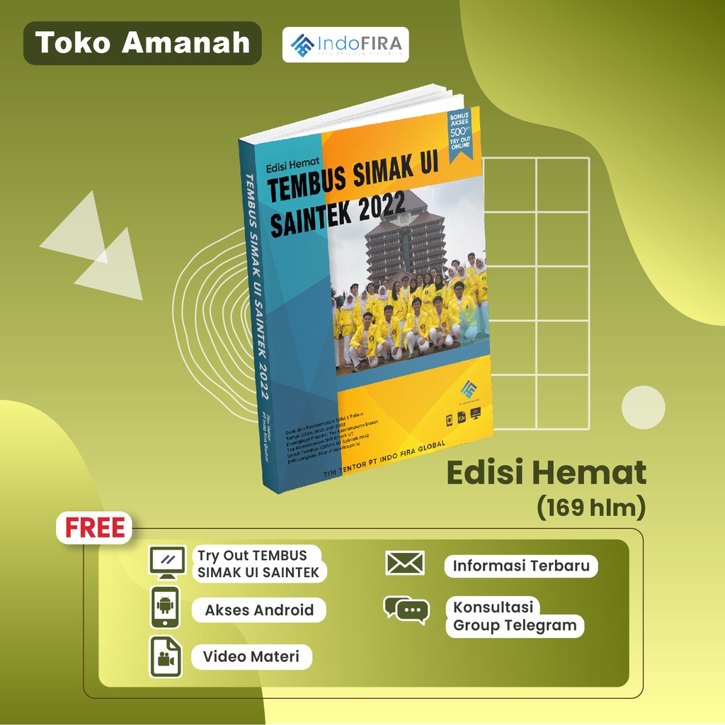 Jual Buku TEMBUS SIMAK UI Saintek 2022 Edisi Hemat | Shopee Indonesia