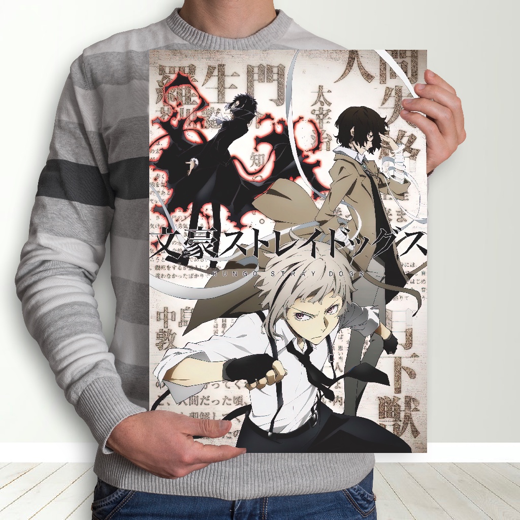 Jual Poster Anime Bungou Stray Dogs Terlengkap Size A3+ - Bungo Stray ...