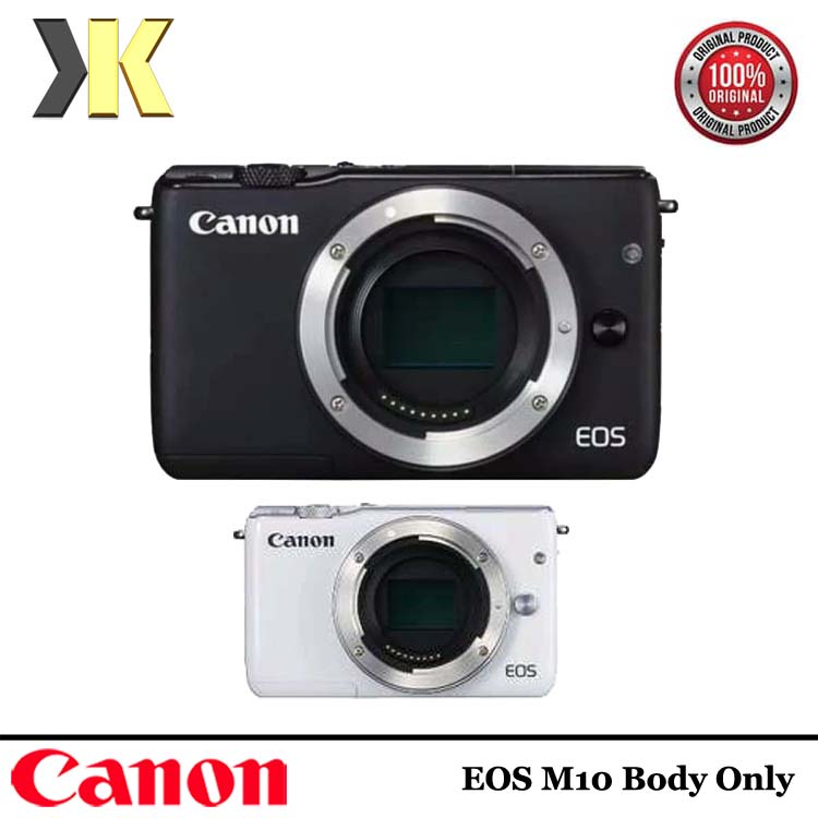 Jual Canon EOS M10 BODY ONLY Kamera Mirrorless Original | Shopee Indonesia