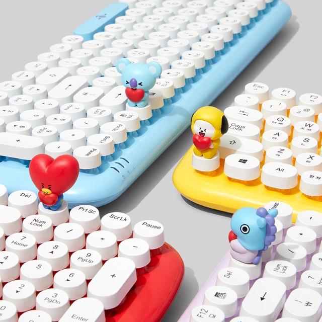 Jual BT21 Royche Mouse Keyboard Baby Keyboard Merch BTS | Shopee Indonesia