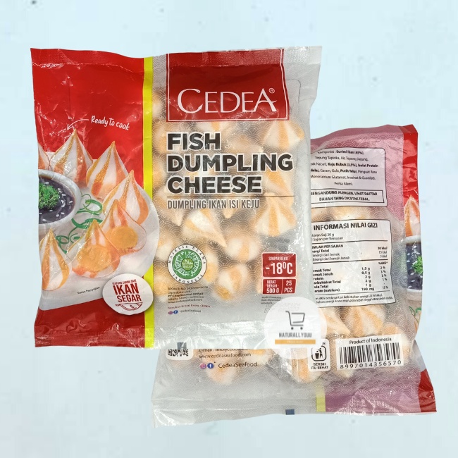 Jual Cedea Dumpling Keju Baso isi keju 500gram Cheese Dumpling | Shopee ...
