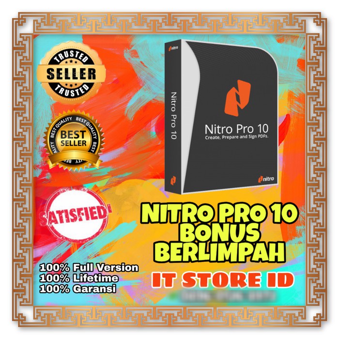 Jual Nitro PDF Pro Enterprise 10 Lifetime Full Version | Shopee Indonesia