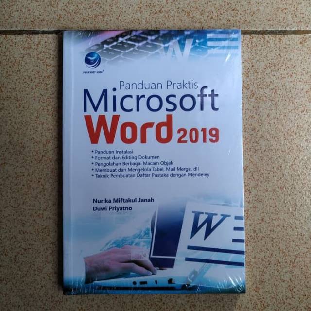 Jual Buku Panduan Praktis Microsoft Word 2019 - Nurika Miftakul | Shopee Indonesia