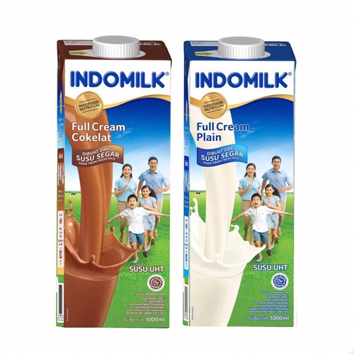 Jual Susu Indomilk UHT Kemasan 1 Liter All Varian | Shopee Indonesia