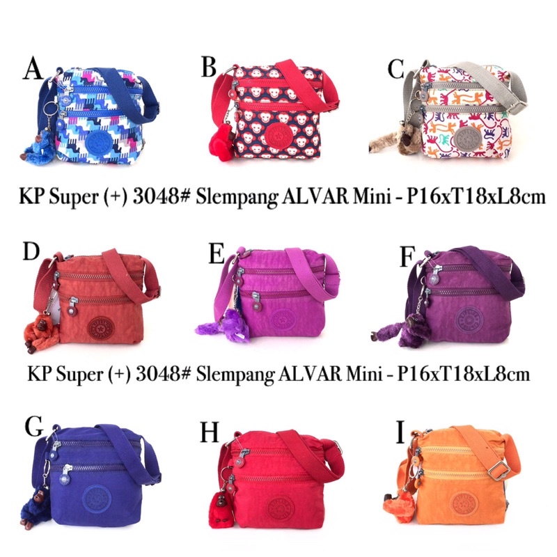 Jual Kipling Super Alvar Mini slempamg | Shopee Indonesia