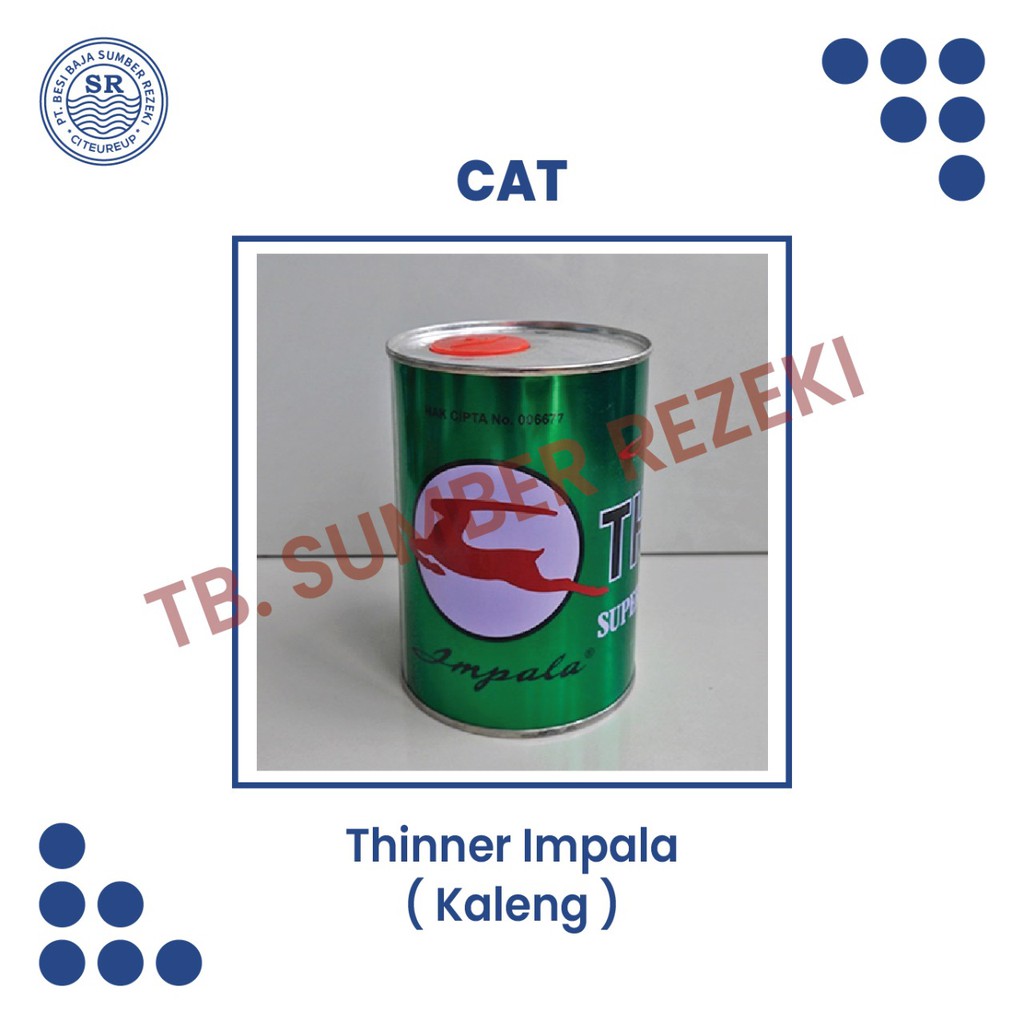 Jual Thinner Impala ( Kaleng) | Shopee Indonesia
