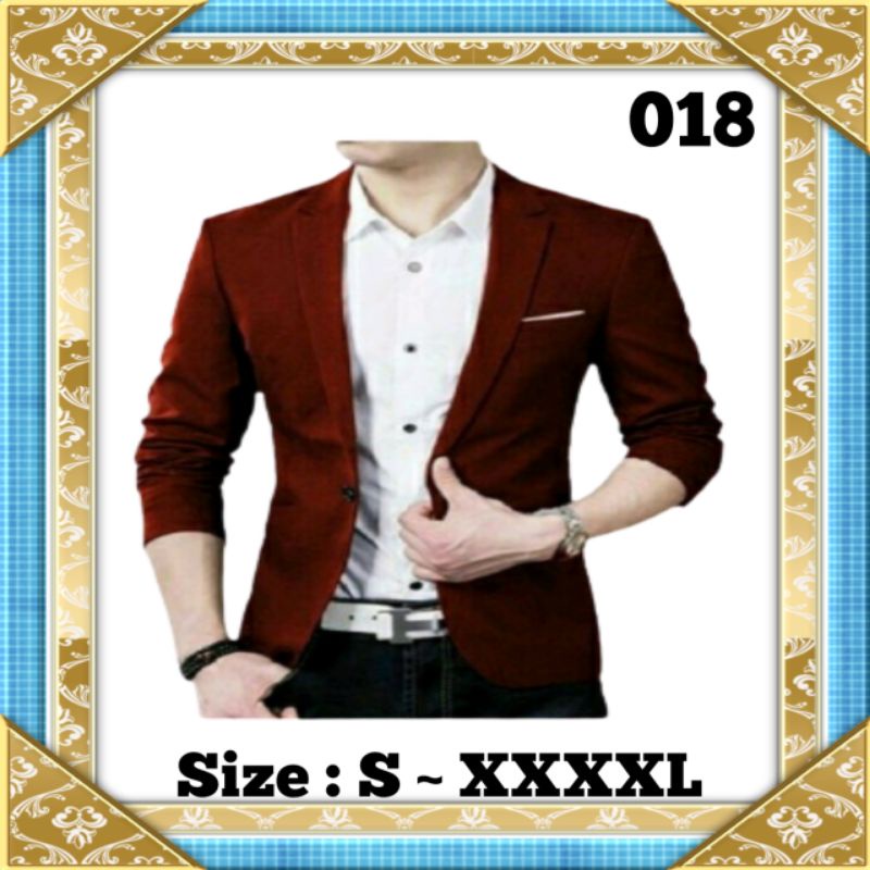 Jual Jas / Jas Merah Hati / Jas Pria / Jas Blazer / Jas Kantor / Jas ...
