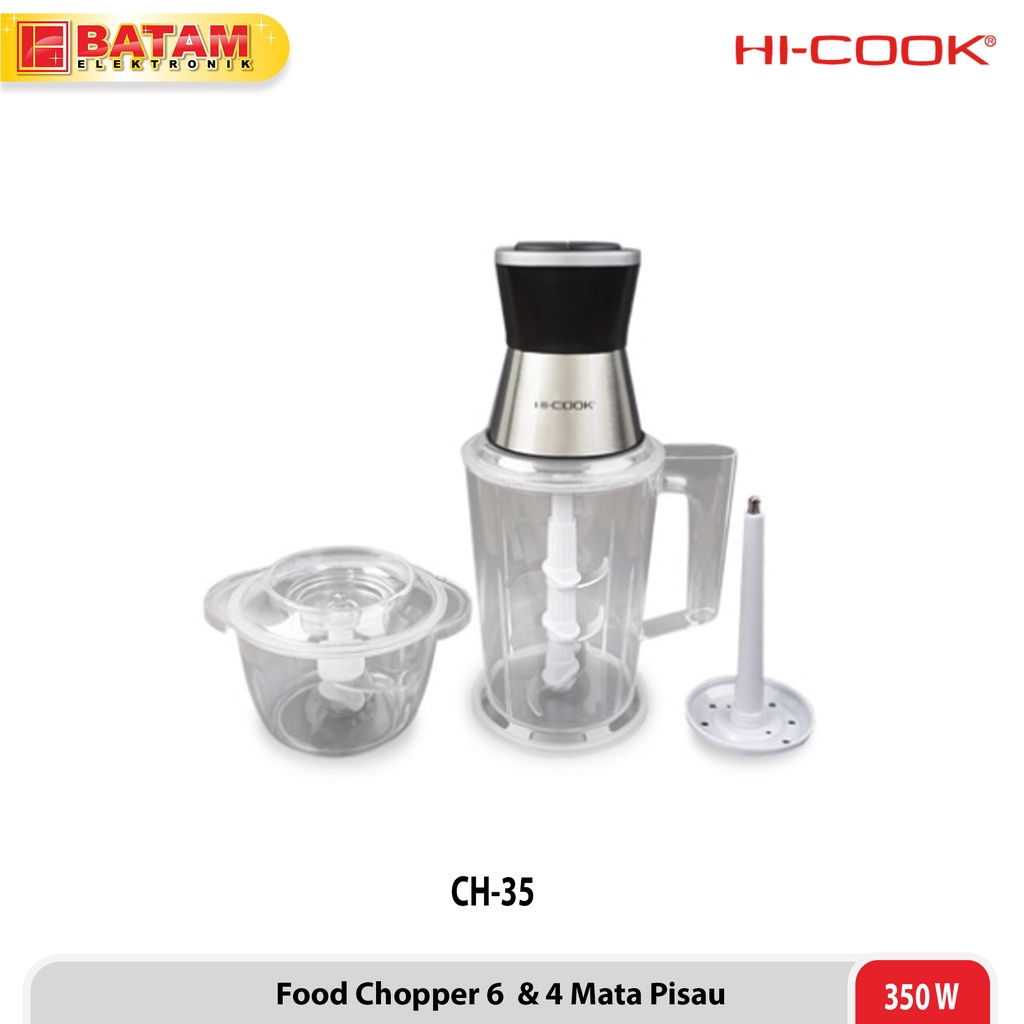 Jual Hi-Cook Food Chopper 350 Watt CH-35 | Shopee Indonesia