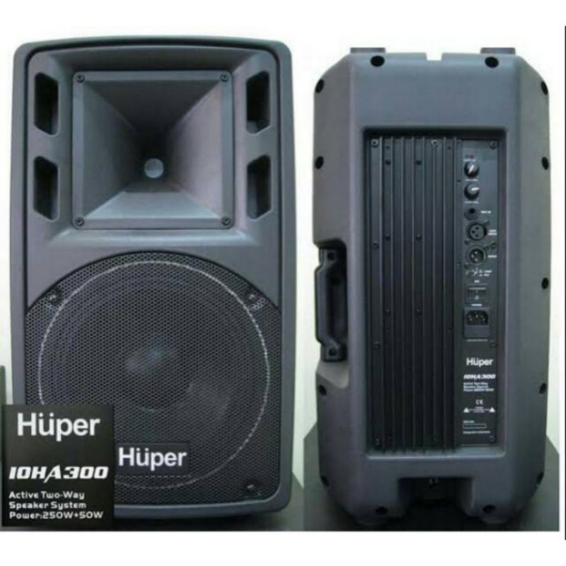 Jual AGEN SPEAKER AKTIF HUPER 10 HA300 10 INCH AKTIF-ACTIVE ORIGINAL ...