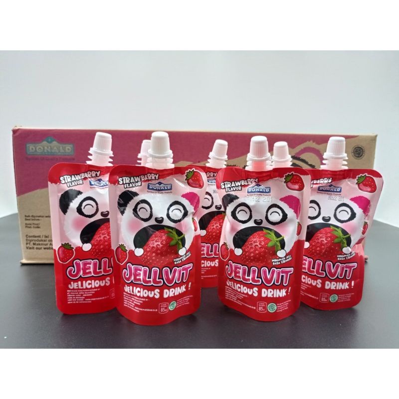 Jual DONALD JELLY VIT 70ML ( SATU PACK ISI 10) | Shopee Indonesia