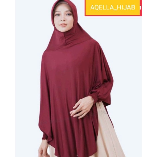 Jual HIJAB LENGAN Fatimah/Jilbab Jumbo Simple Hijab Instan Jumbo ...