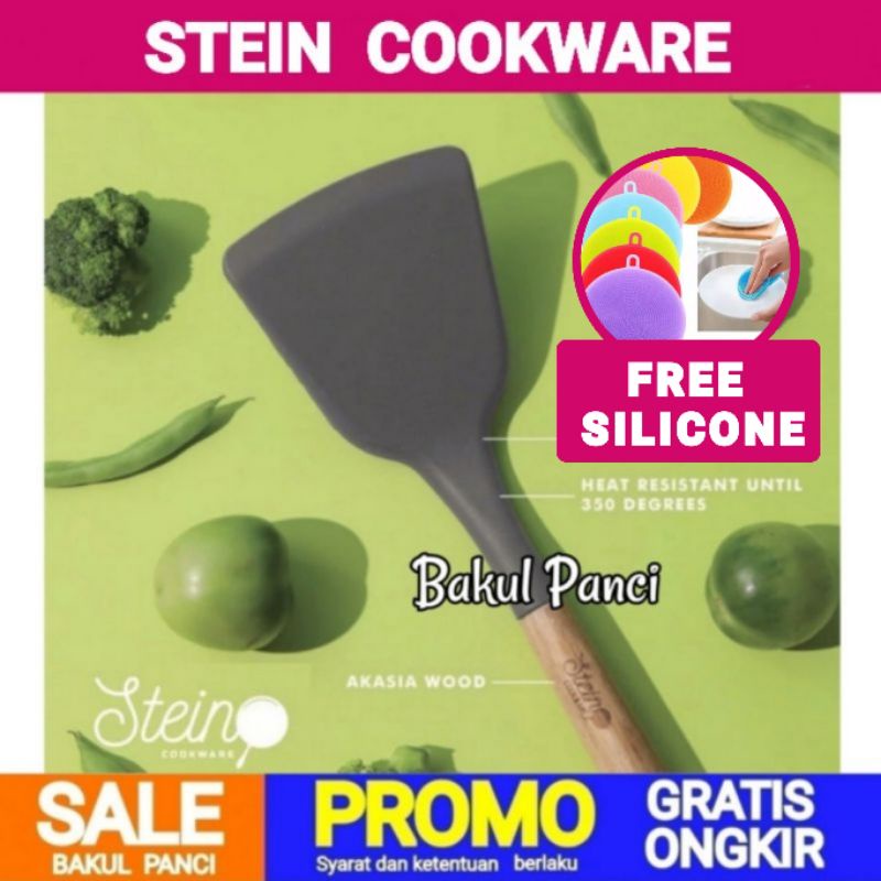Jual STEIN SPATULA CHOCO SILICONE - STEINCOOKWARE TURNER SILICON ...
