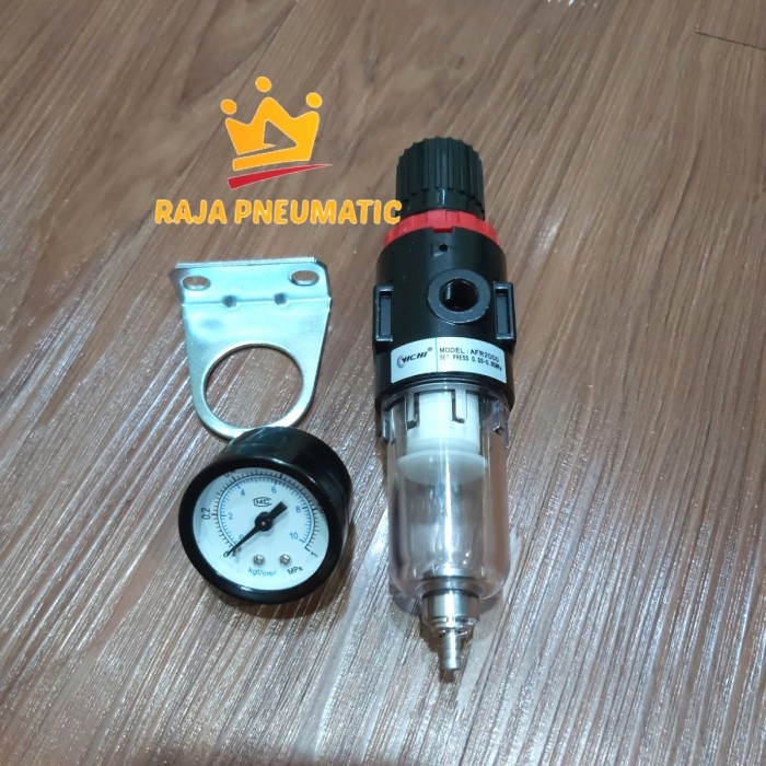 Jual FILTER REGULATOR PNEUMATIC AIRTAC 1/4 1 TABUNG TIPE AFR-2000 ...