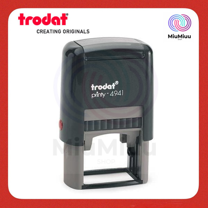 Jual STEMPEL TRODAT 5 BARIS 4941 41X24 MM | Shopee Indonesia