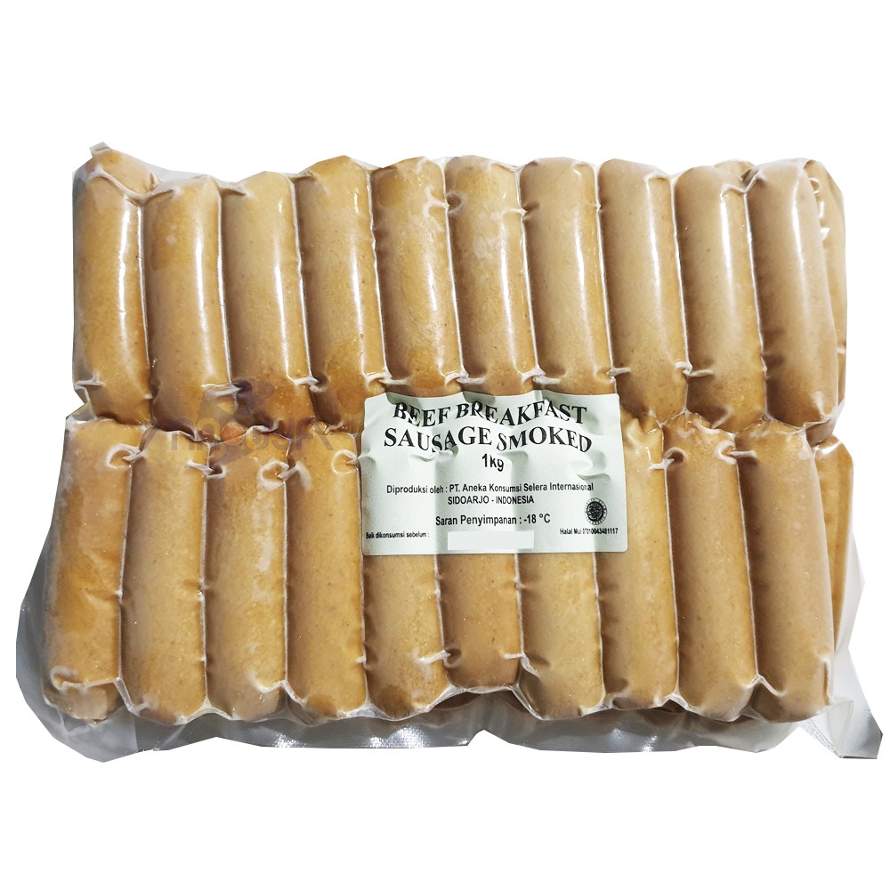 Jual KANSAS BEEF BREAKFAST SAUSAGE SMOKED SOSIS 1KG (40pce) - F0254 ...