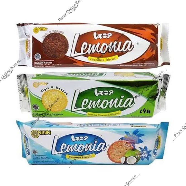 Jual Nissin Lemonia Pack Renceng Lemon Kelapa Cokelat | Shopee Indonesia