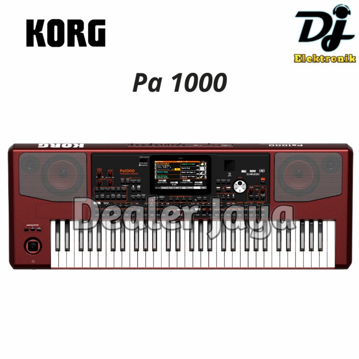 Jual Keyboard Arranger Korg Pa 1000 / Pa1000 - 61 key | Shopee Indonesia