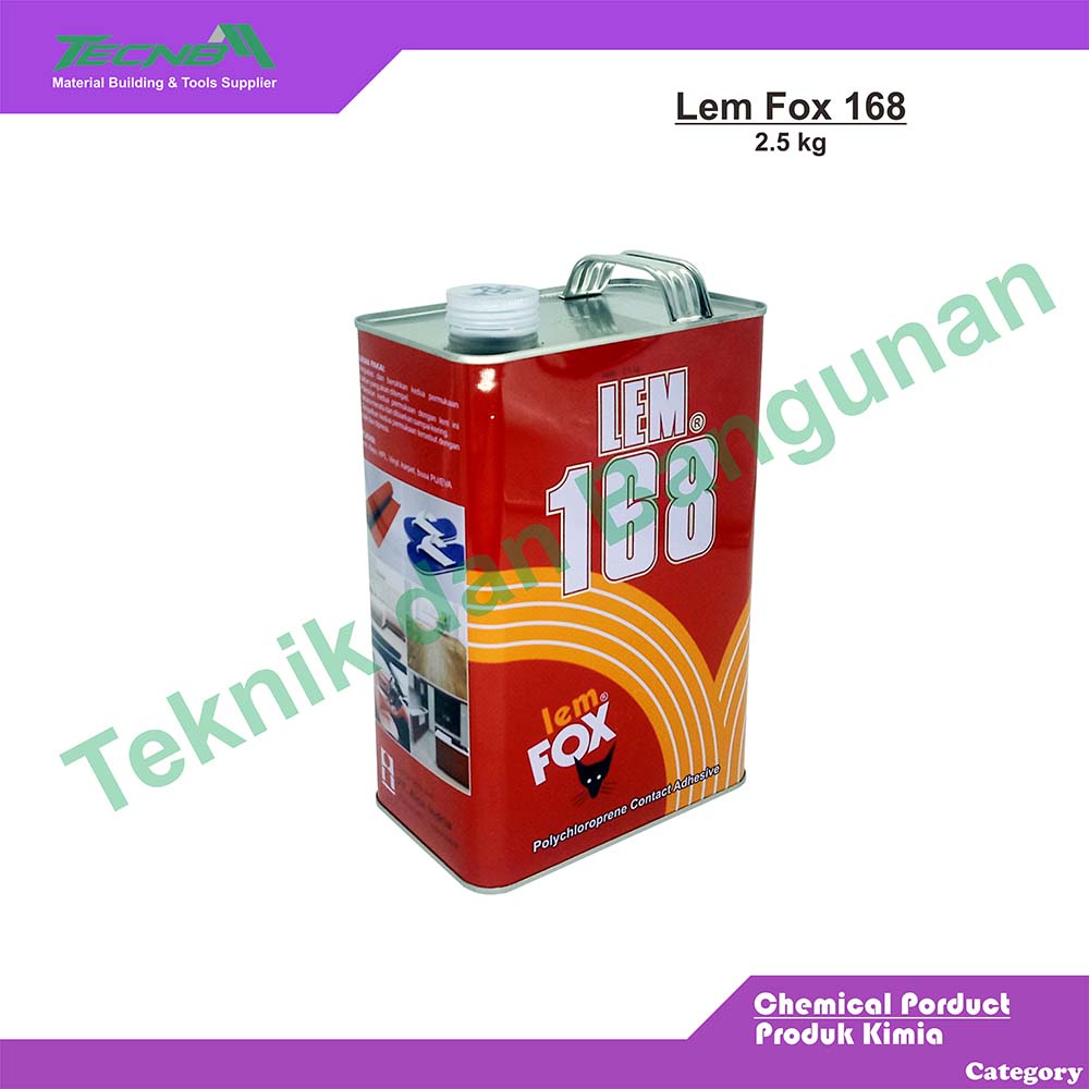 Jual Lem Fox 168 Kuning Kaleng 2.5 Kg | Shopee Indonesia