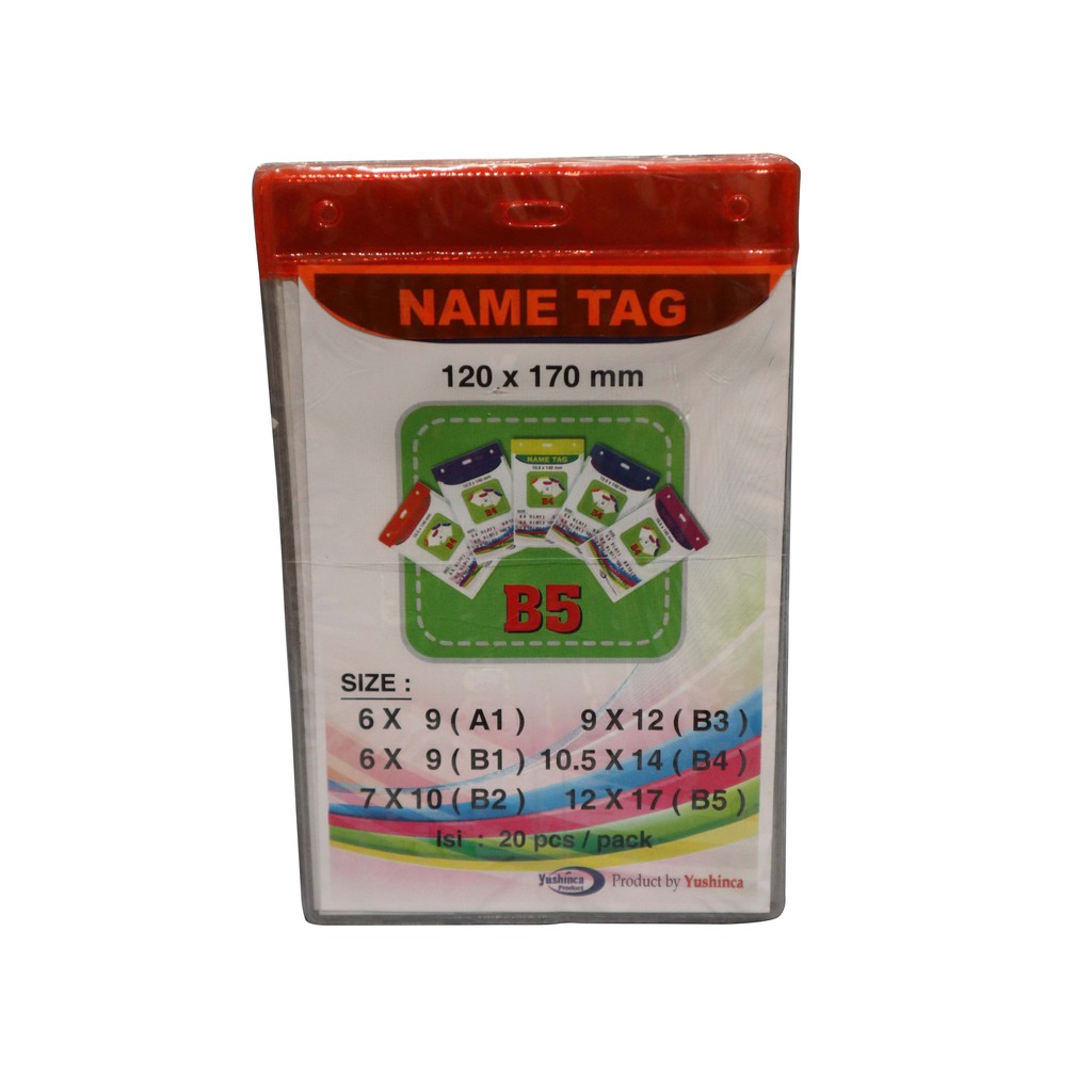 Jual Name Tag Warna B5 | Shopee Indonesia