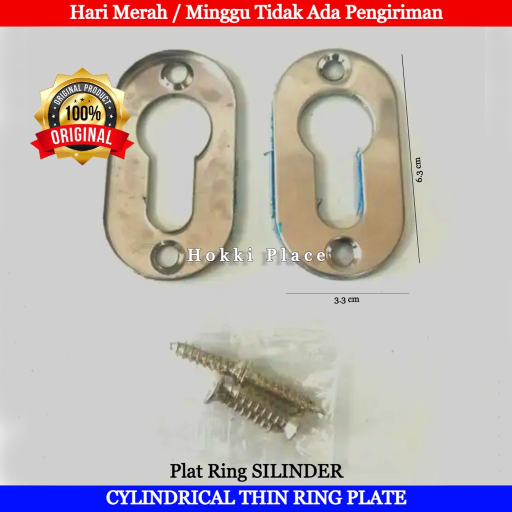 Jual PENUTUP SILINDER RING KUNCI OVAL TUTUP SILINDER KUNCI RING KUNCI ...