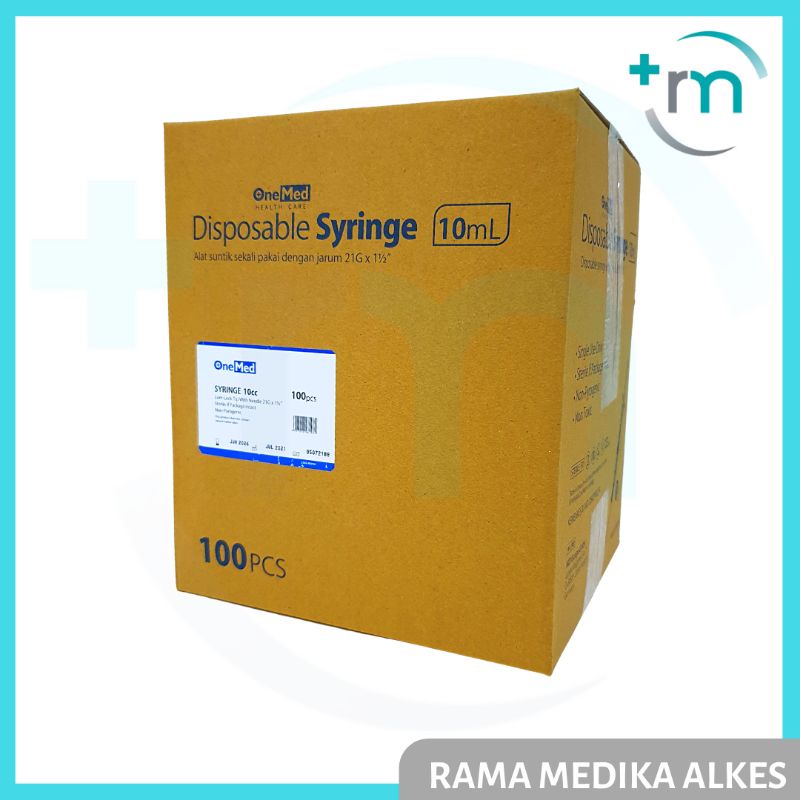 Jual Spuit syringe 10 cc / box (1box isi 100 pcs) | Shopee Indonesia