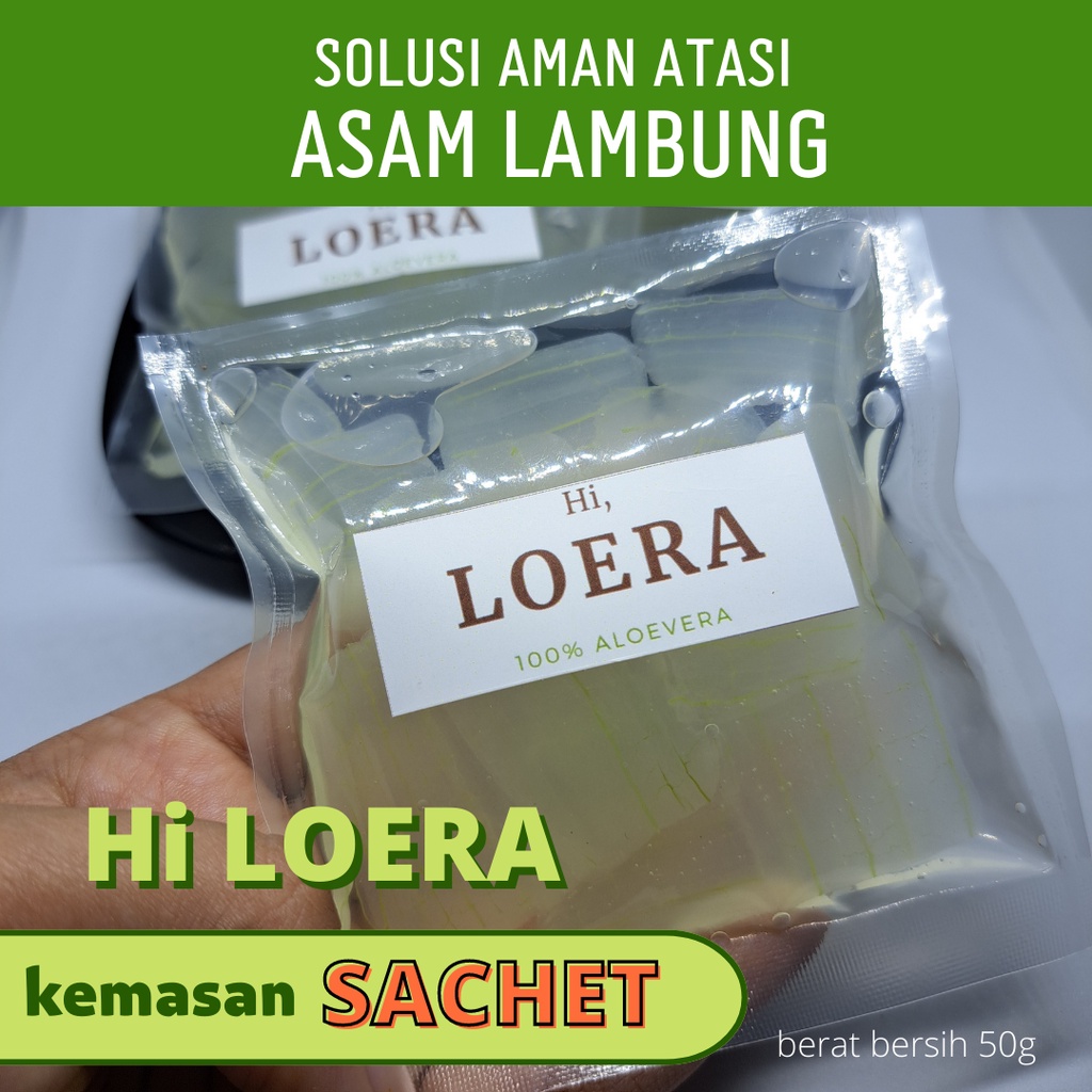 Jual Lidah Buaya Aloevera Aloe Vera Murni Obat Herbal Asam Lambung Maag ...